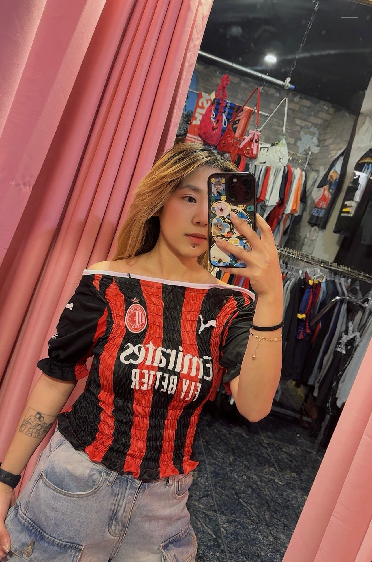 Reworked ACM soccer jersey – The Phoenix vintage